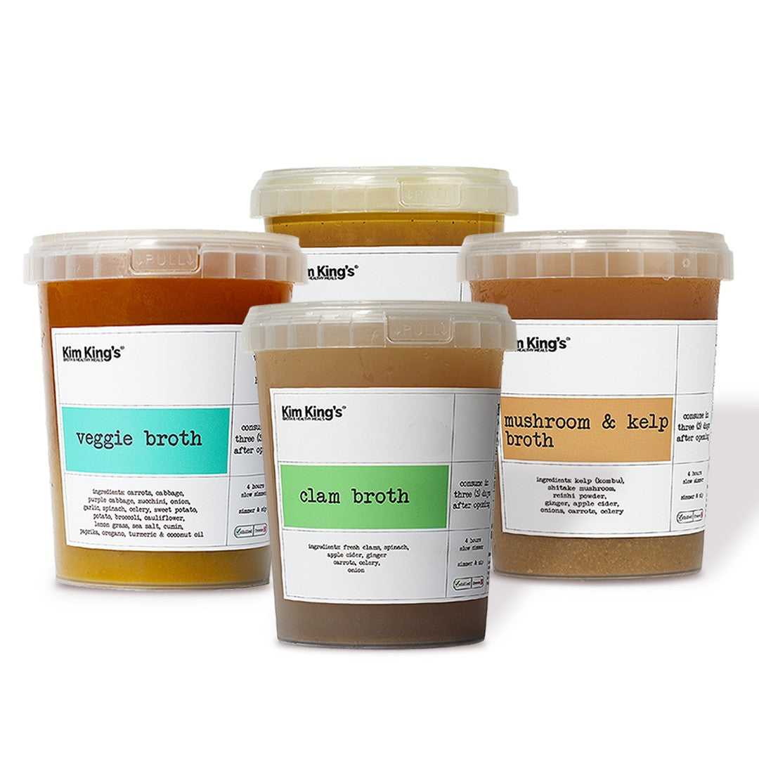 Premium 7-Day Broth Package + Epsom Salt (9 liters) – Kim King Wellness