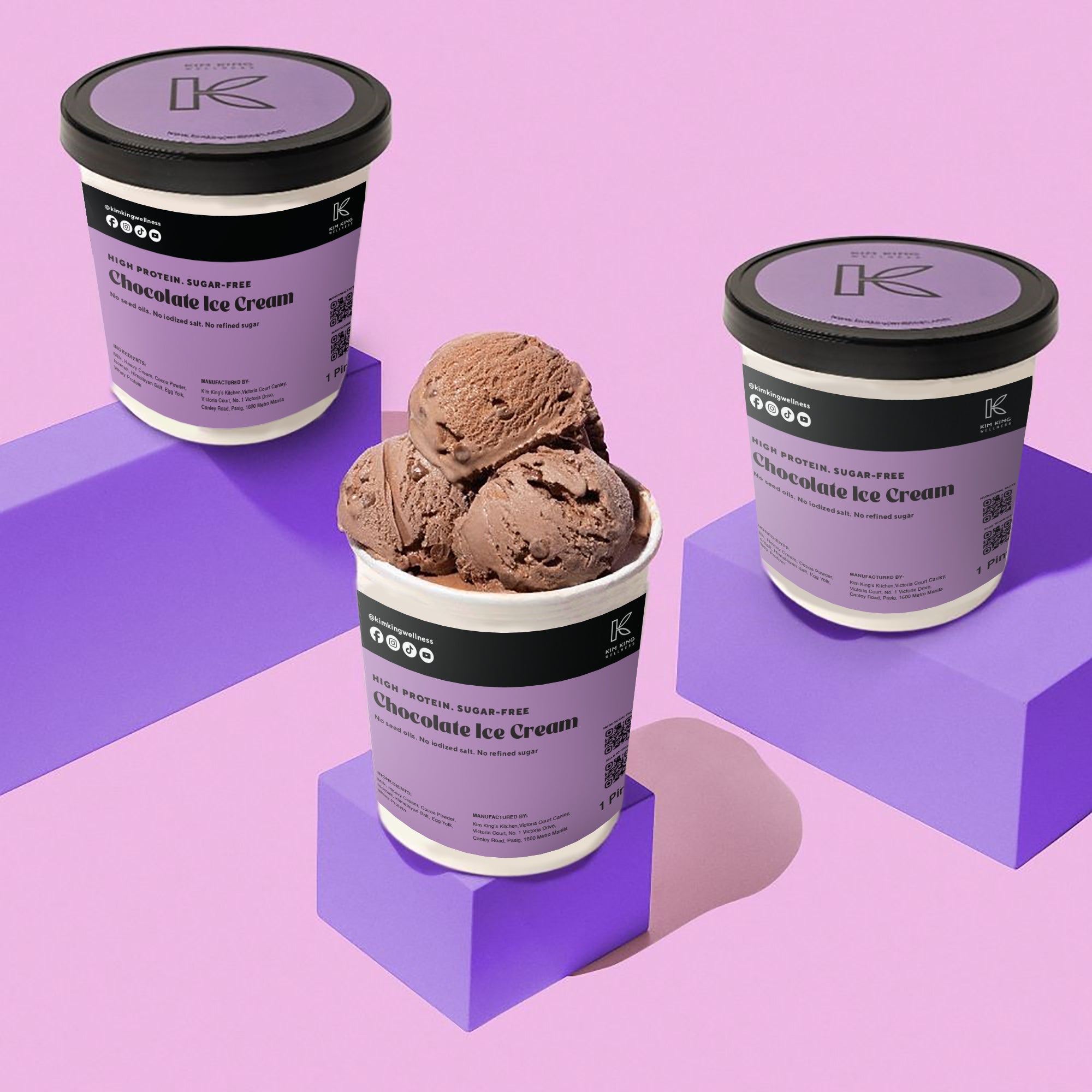 High-Protein & Sugar-Free Ice Cream – Kim King Wellness