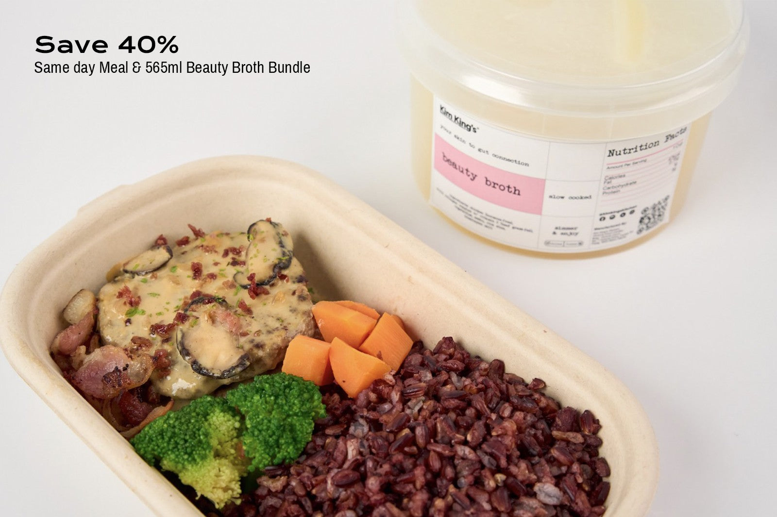 SAME DAY MEAL + 565ML BEAUTY BROTH – Kim King Wellness