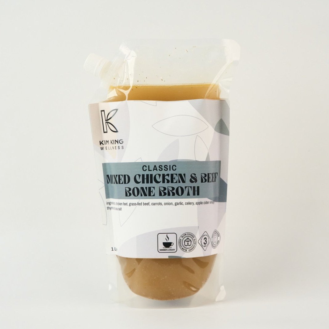 Classic Chicken & Beef Broth – Kim King Wellness