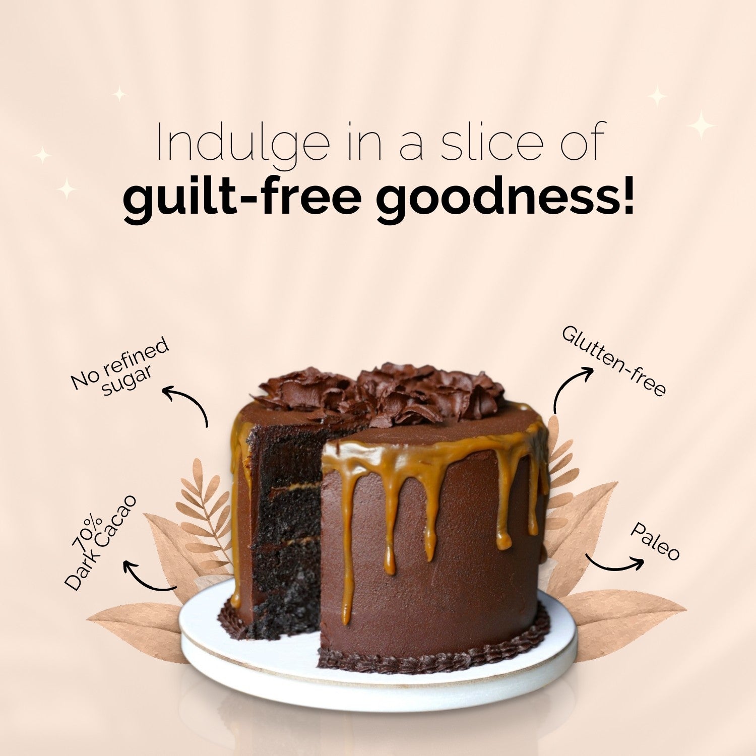 C3 Cake - Coffee, Chocolate and Caramel (2 sizes available) – Kim King ...